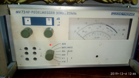 Продается измеритель NF- pegelmesser 30Hz-20kHz