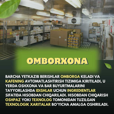 KAFE uchun POS Avtomatizatsiya yechimi ! / Программа для кафе