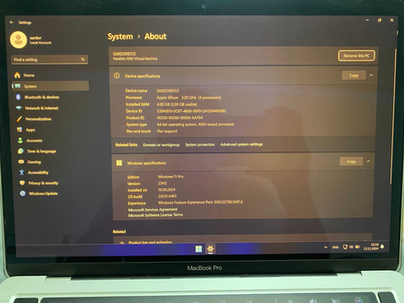 Установка Windows на Mac