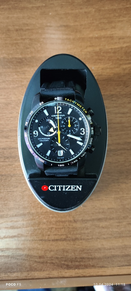 Certina DS Podium GMT Black