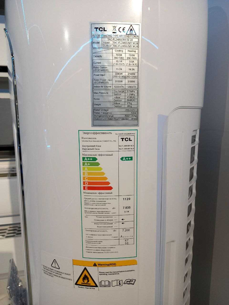 Колонный кондиционер TCL M24 Inverter