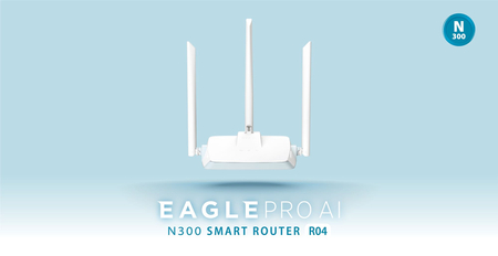 D-Link R04 N300 МОДЕМ беспроводным маршрутизатором Eagle Pro AI