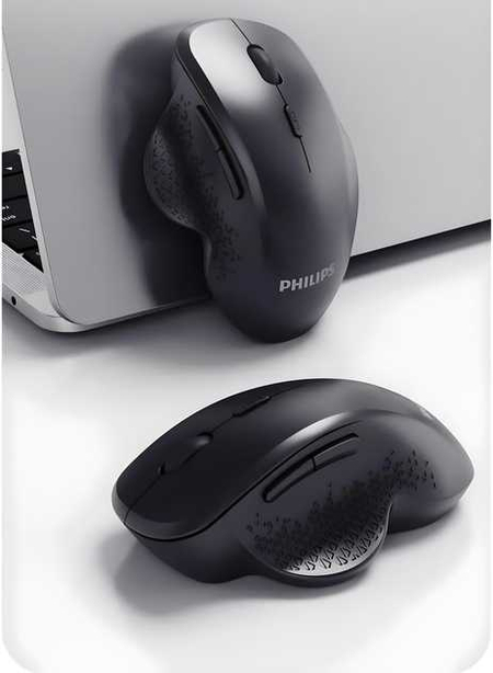 ДОСТАВКА БЕСПЛАТНО! Беспроводная мышь Philips 2.4ГГц + Bluetooth