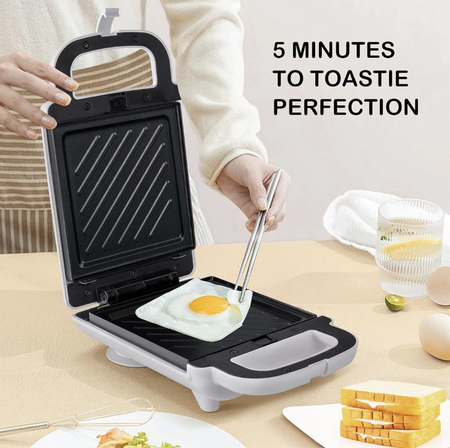 Мини-вафельница! Тостер 2в1  KIFITCD JFL-S103