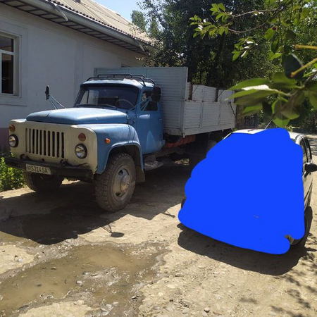Gaz 53 Samasval yuk masinasi