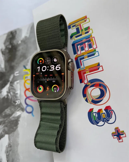 Apple Watch Ultra 2  1:1 (HK9 Pro Max) оптом нархда