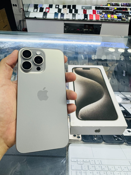 iPhone 15 Pro Max 256 gb natural 100%