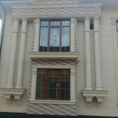 Травертин фасад гранит