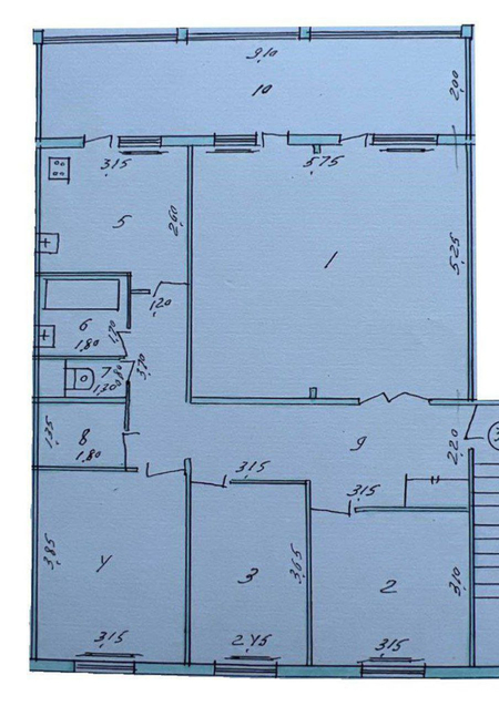 Korasuv-6. 5/5/5. 110m². Ор/р. Авайхон.Z.
