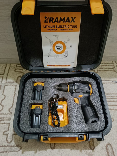Шуруповерт Eramax НОВЫЙ