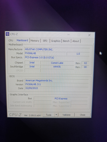 Asus Tuf Gaming F15