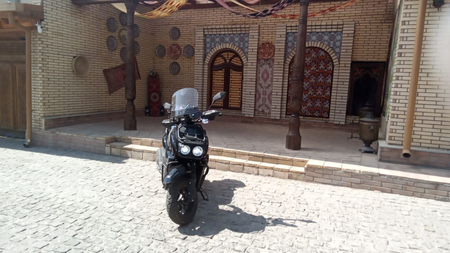 150cc benzin Tank Scooter yangi