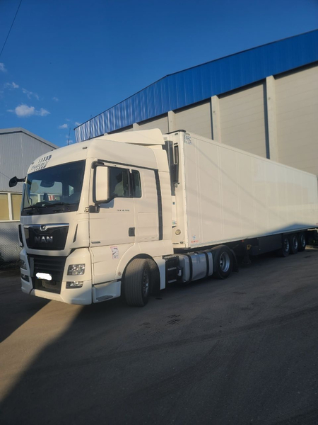 MAN TGX 18.500 + Реф SCHMITZ Сотилади
