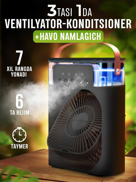 Вентилятор с очистителем воздуха Mini Cooling Fan