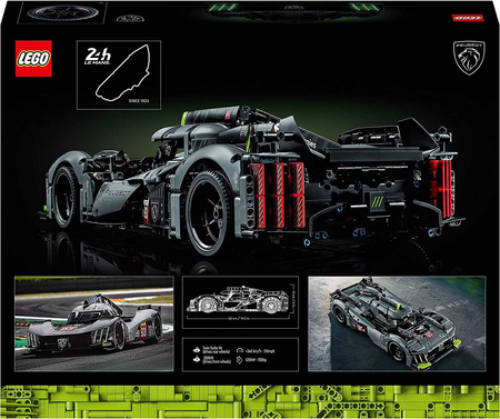 LEGO 42156 Technic Peugeot 9X8 24H Le Mans Hybrid Hypercar! Новый!