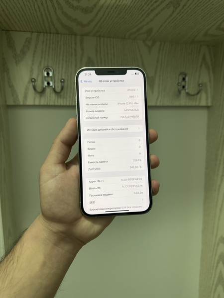 Iphone 12 Pro Max 256 GB Dual sim