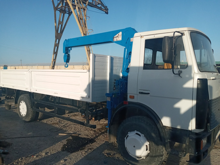 Продается супер маз 2008 год манипулятор 3тонна