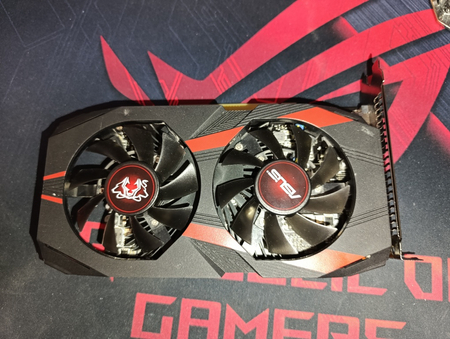 Видеокарта 1050 ti не рабочая
