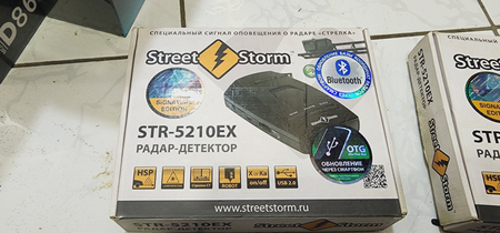 Street storm str 5210 Bluetoothlek ishlasi zoʻr xamma radarlani etadi