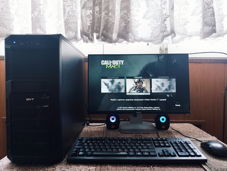 Компьютер: H410 DDR4, i3-10100F, ОЗУ 16GB, RX580, SSD crucial 1TB