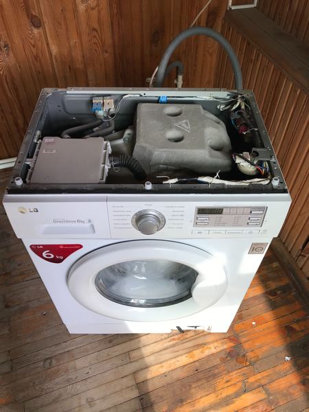 Кирювиш мошина устаси LG