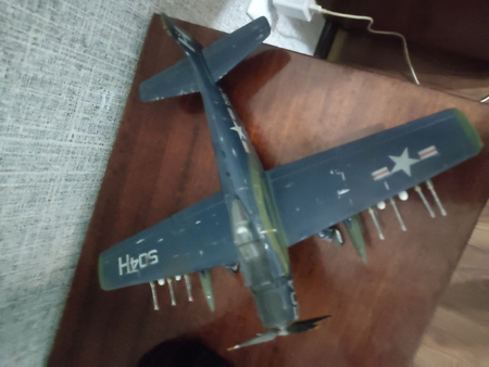 Сборная моделька AD-6 Skyraider, Monogram