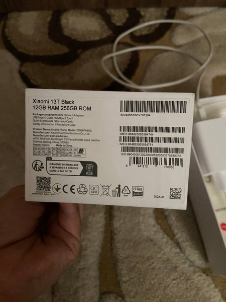 Xiaomi 13 T 12 gb Ram 256 gb Rom