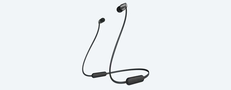 Беспроводные наушники с шейным ободом Sony WI-C310 black/white/blue