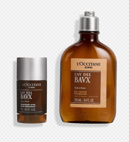 Французская косметика Loccitane с большой скидкой. Мужской набор