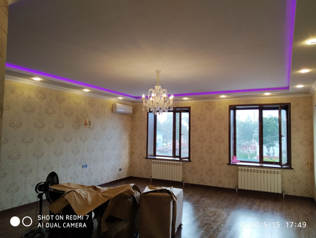 Пол ва Потолок Гипса картон фанер в любой стиле Уй кутариш