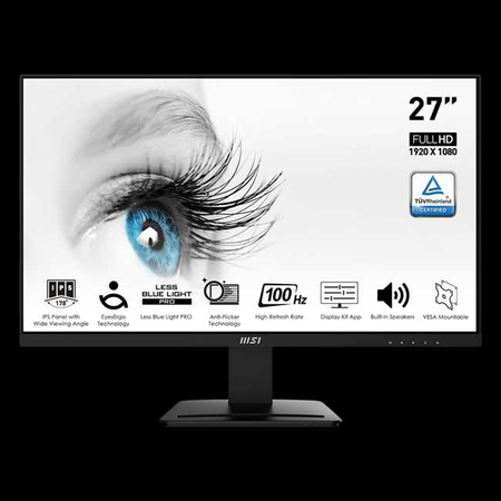 Monitor MSI PRO MP273A 27 100HZ IPS