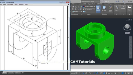 Выполнение чертежей в программе AutoCAD,