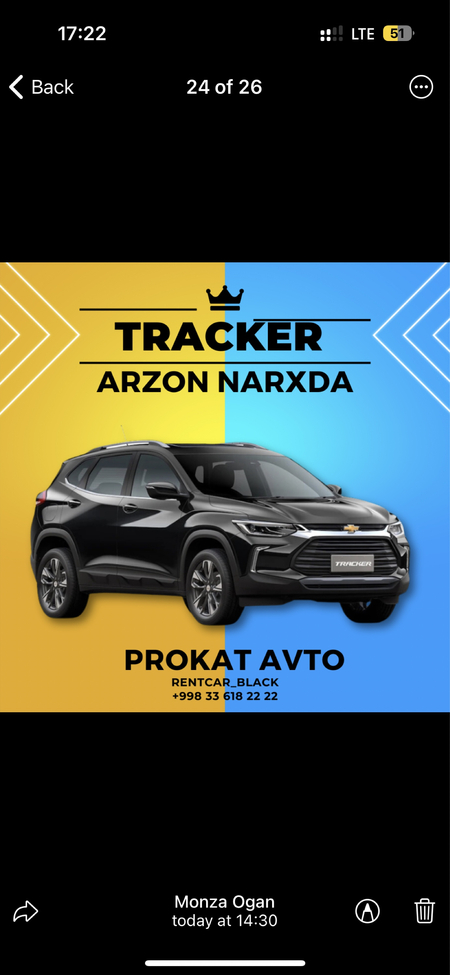 Avto prakat / Rent a car