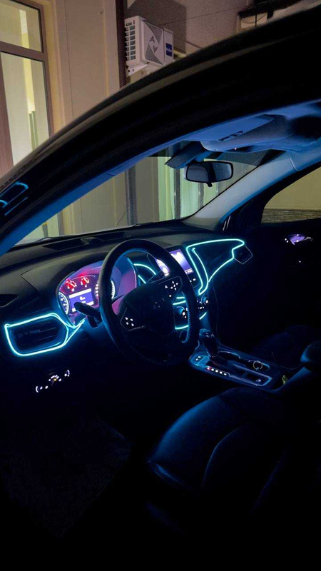 неоновая лента для автомобиля 5 метров