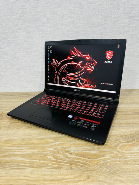 MSI Leopard Core i7-8 Ядерный+GTX1050Ti+Большой 17,3 экран 120Hz