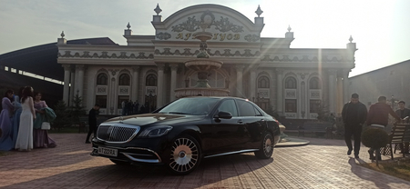 Mersedes maybach fargo'na shahrida qirol