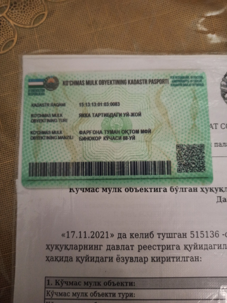 УЙ ховли Сотилади орентир Фаргона шахар Аввал  Октом МФЙ... 6 сотих..