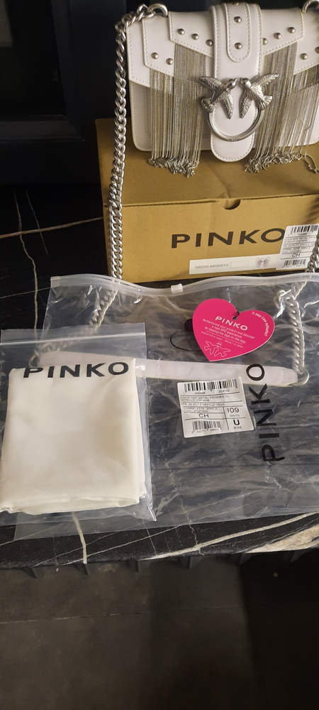 Сумка через плечо Pinko с птичками