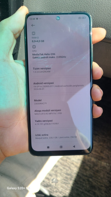 Redmi note 12S 8/256