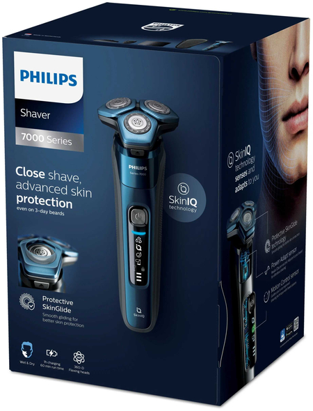 Электробритва для сухого и влажного бритья Philips Series 7000 SkinIQ