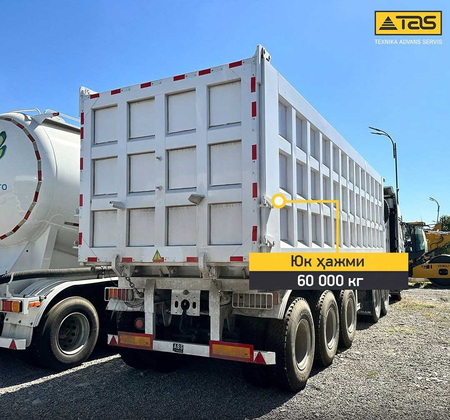 Тягач газовый SHACMAN X5000 полуприцеп самосвальный (в наличии)
