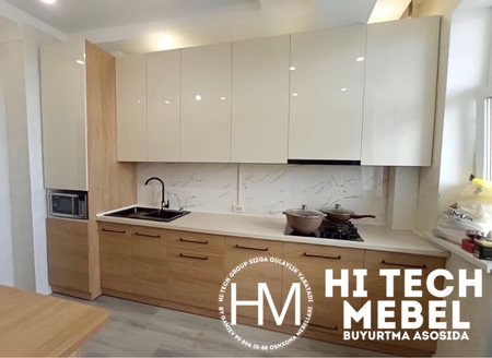 HiTECH Buyurtma asosida oshxona mebel Кухонный гарнитур Кухонная мебел