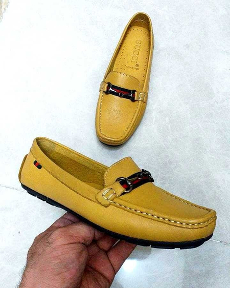 Мокасины Gucci Italy,(лимон, шоколадные, красные) кожа, 36,37,38-разм!
