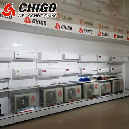 Кондиционер (18) Chigo KFR18AC170 Low Voltage+TEN  Доставка бесплатно