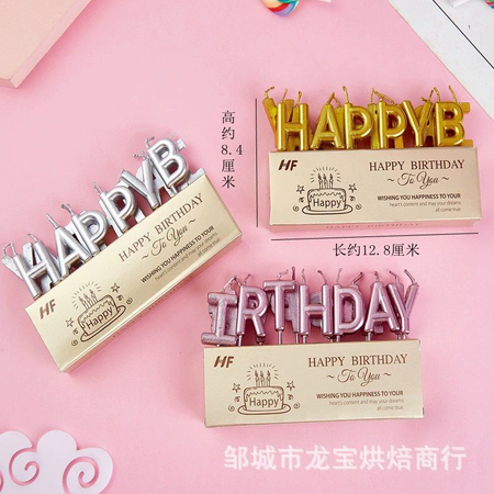 Tort uchun sham Happy birthday
