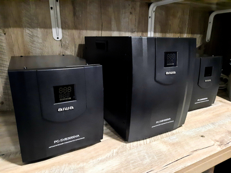 Стабилизаторы напряжения AIWA 3квт-100квт