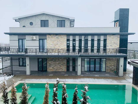 #78 Продаётся 3-х уровневая Вилла,в стиле Хайтек.В тихом районе Кибрая