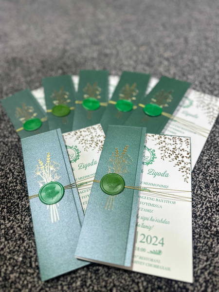 Taklifnomalar / Пригласительные / Invitations