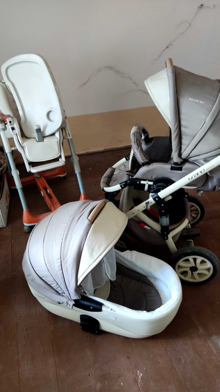 Peg Perego Легкая коляска-внедорожник 2 в 1 для прогулок + стульчик