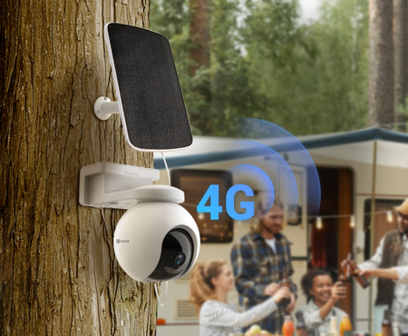 Ezviz EB8 4G quyosh panelli kamerasi
